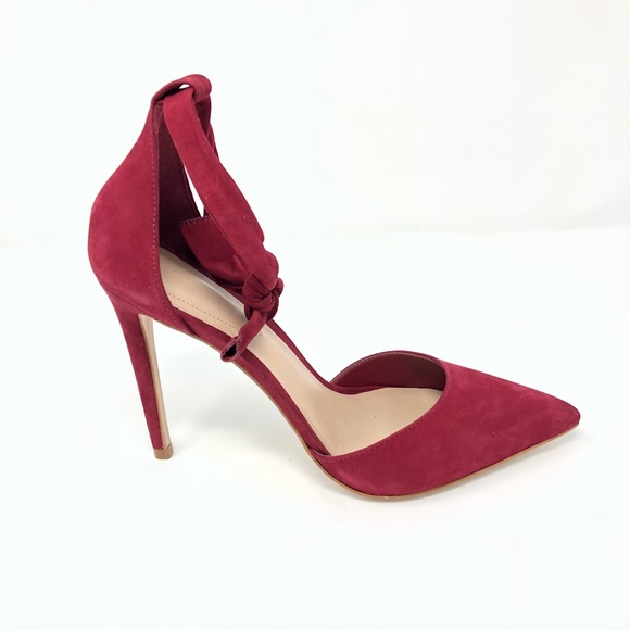 Aldo | Shoes | Aldo Red Pointed Toe Dress Sandal Strap Heels | Poshmark
